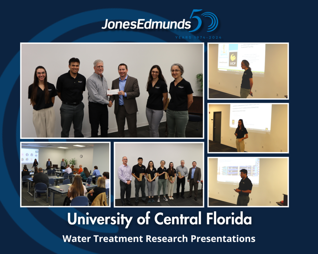 Jones Edmunds is Honored to Host UCF Scholars » Jones Edmunds